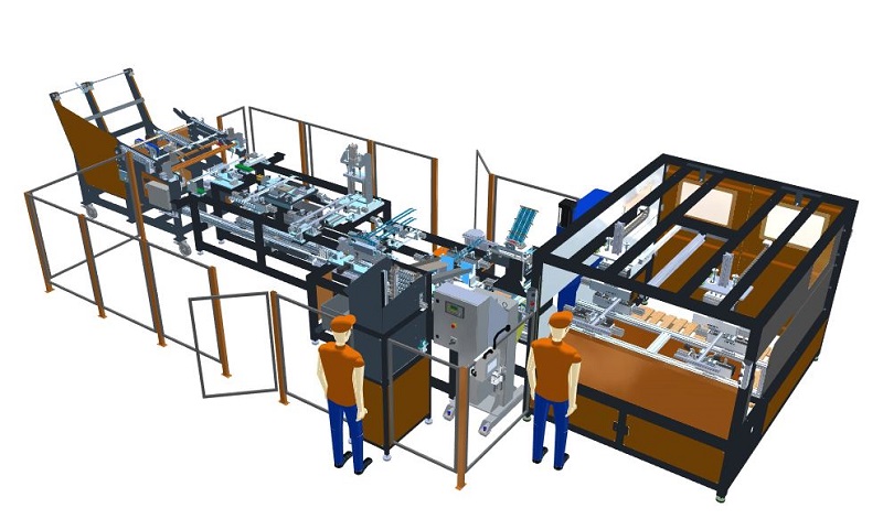 LPP - Line for production of ironing boards legs | MecProf Industrial ...